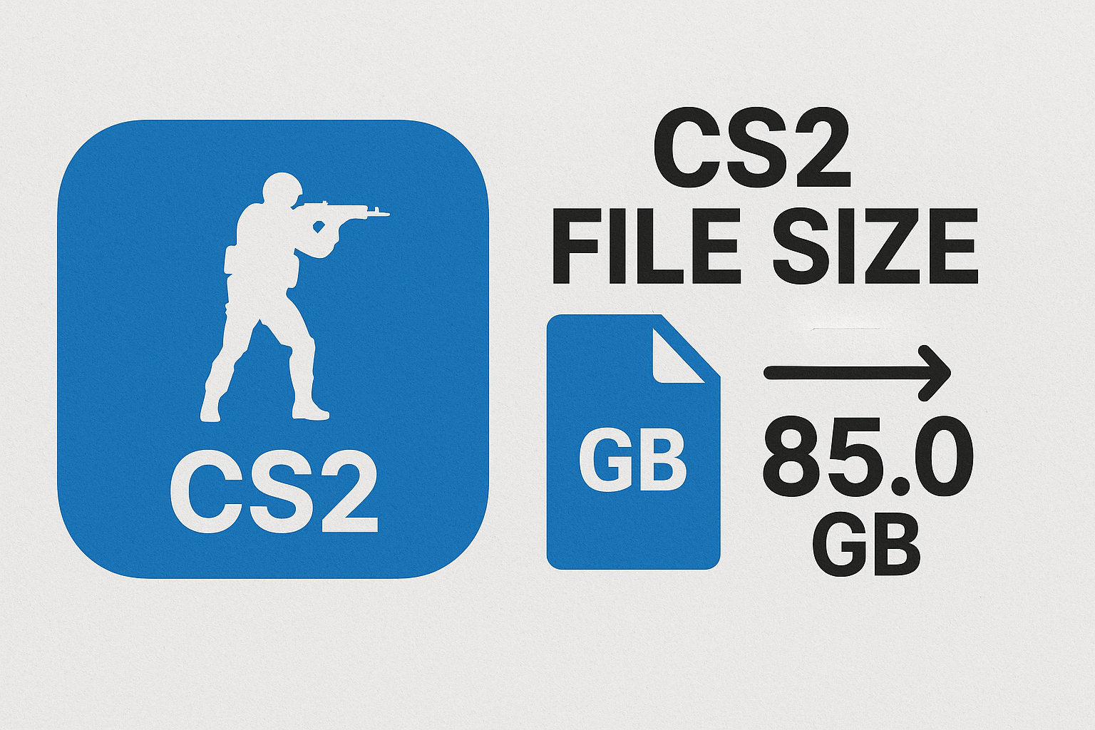 Wie viel wiegt eine CS2-Dateigröße? - Wie schwer ist es